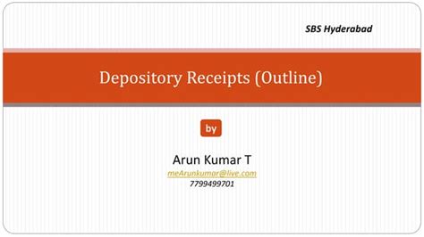 Image result for Depository Receipt
