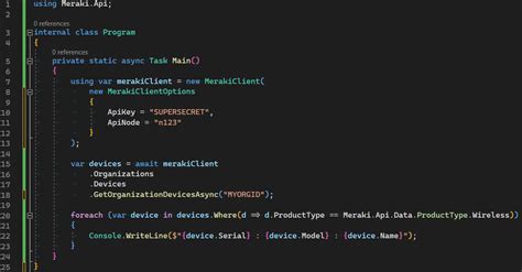 Image result for Meraki API Example