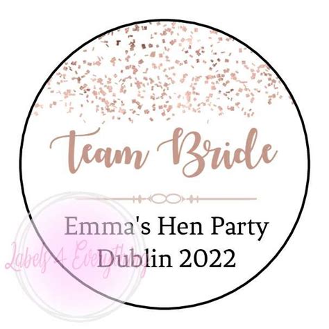 Image result for Team Bride in Rose Gold