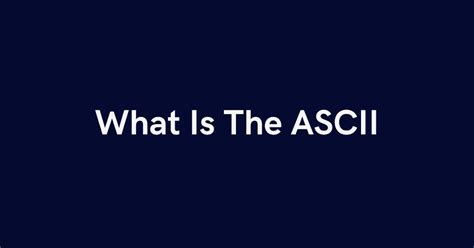 Image result for ASCII Introduction