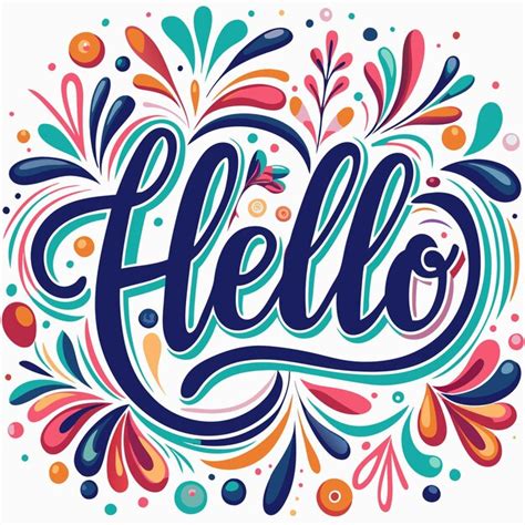 Image result for Hello Word Design