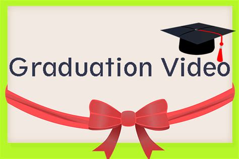 Image result for Class Graduation Video