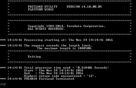 Image result for Teradata FastLoad