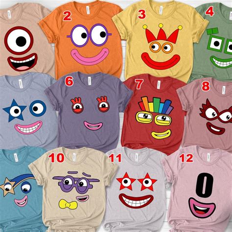 Image result for NumberBlocks Face Stickers