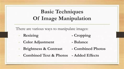 Image result for Basic Practices of Image Manipulation