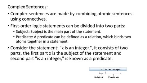 Image result for Predicate Logic First Order Predicate Dstl