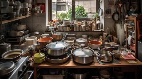 Image result for Messy Kitchen Counter