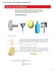 Image result for Disk Method PDF