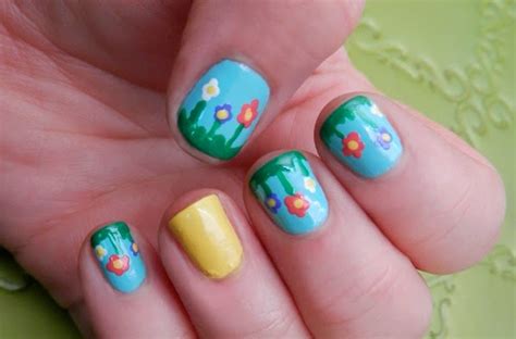 Image result for Spring Nail Art Tutorial