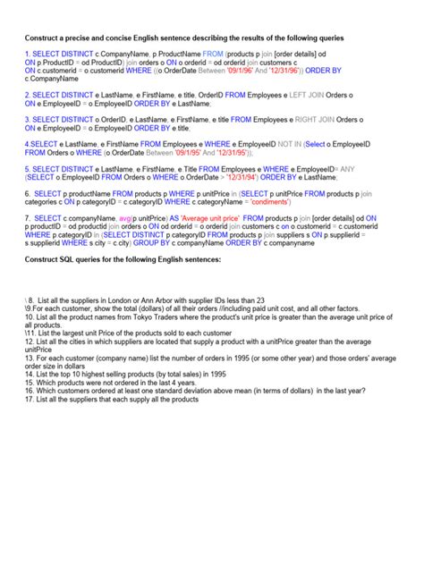 Image result for Sample Table for SQL Exercise