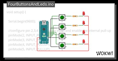 Image result for Code Block for 3 LED with One Button