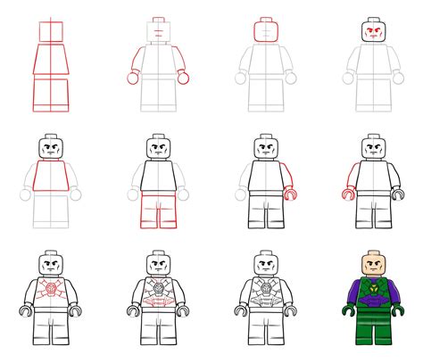 Image result for Simple LEGO Robot Drawing with Color