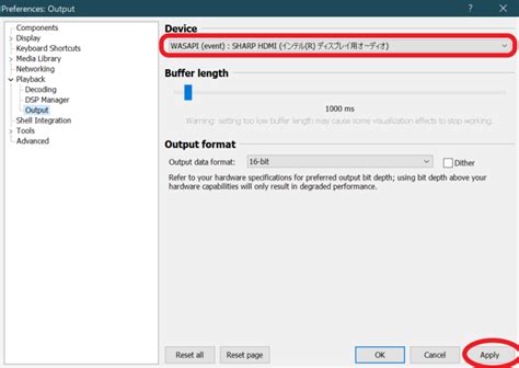 Image result for Foobar2000 Setup Win10 WASAPI