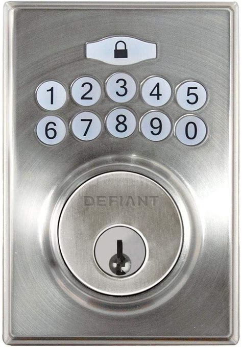 Image result for Defiant Locks Keyless