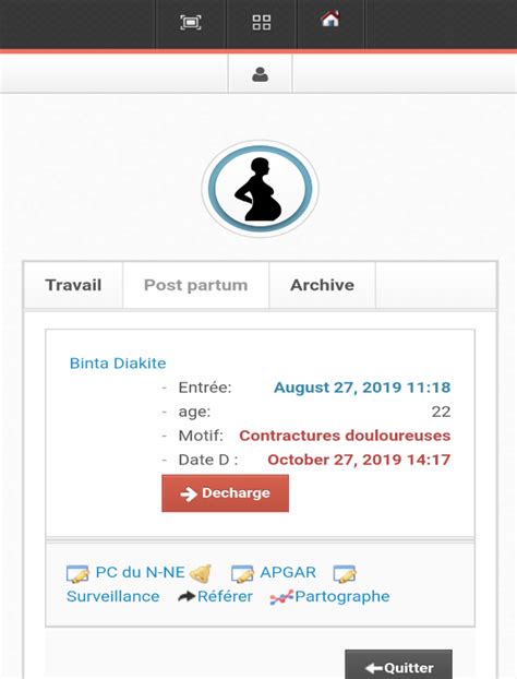 Image result for Le Partogramme