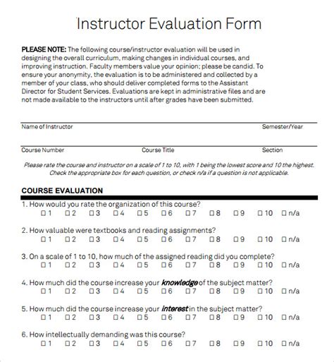Image result for Class Instructor Evaluation