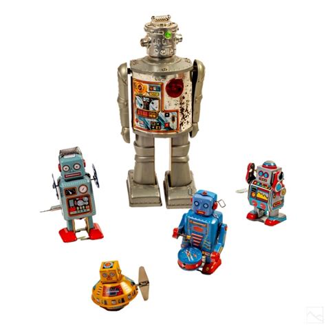 Image result for Retro Wind Up Robots