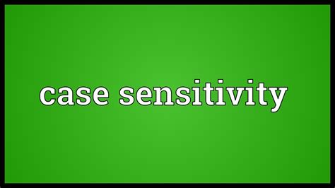 Image result for Case sensitivity Case Insensitive Languages
