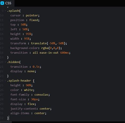 Image result for HTML/CSS Splash