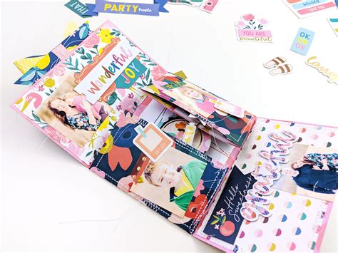 Image result for Envelope Mini Album Flip Tutorial