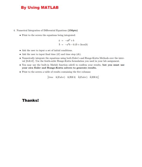 Image result for Numerical Integration MATLAB