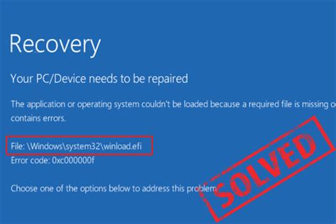 Image result for How to Load Winload.efi File to Hard Drive