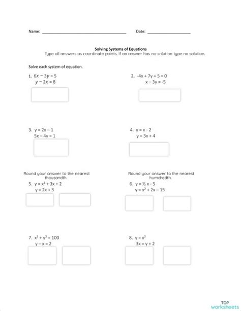 Image result for Nonlinear Text Worksheet