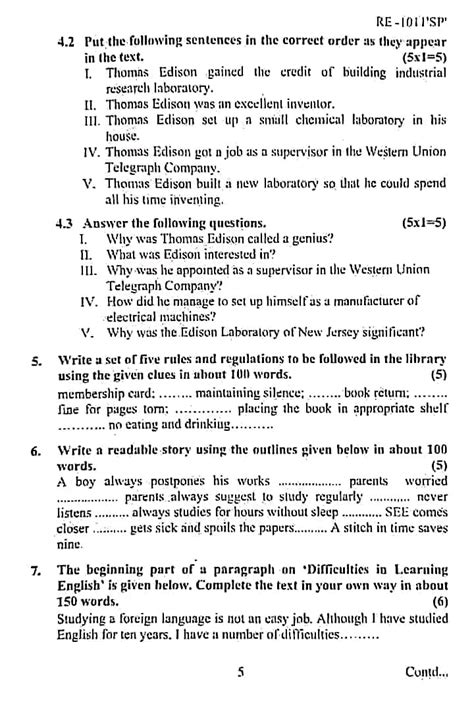 Image result for Model Class 10th Part 8 English