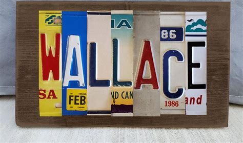 Image result for Custom License Plate Signs