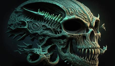 Image result for Alien vs Skeleton