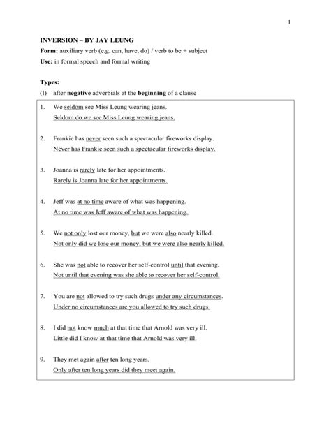 Image result for Inversion Example