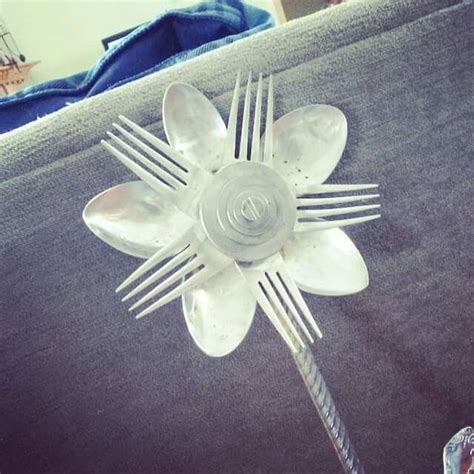 Image result for Silverware Flower Tutorial