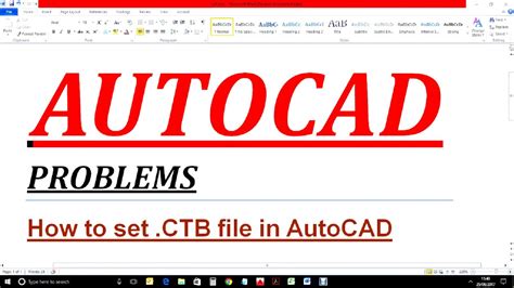 Image result for Setting Up an AutoCAD CTB File