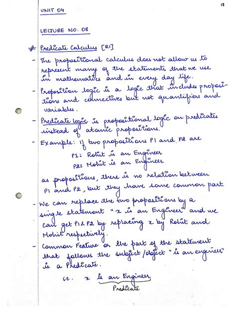 Image result for Predicate Logic First Order Predicate Dstl