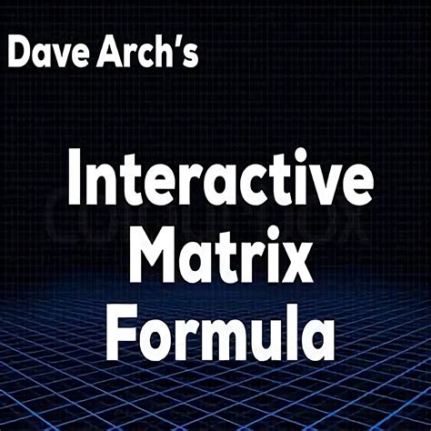 Image result for Interactive Practical Matrix Formulas