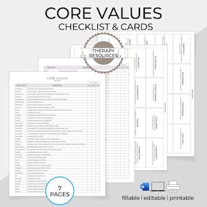 Image result for Core Values Triangle Sheet
