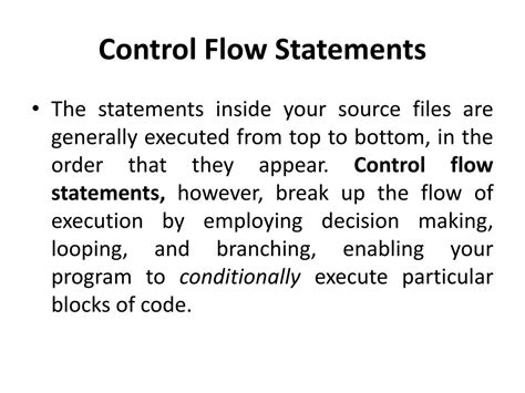 Image result for Programing C++ Flow Control Statements