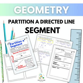 Image result for How to Partition a Line Segment Steps