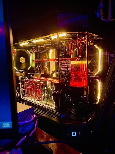 Image result for Custom PC Loop Red Coolant