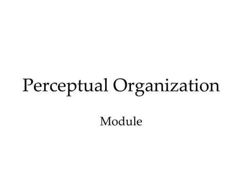 Image result for Perceptual Organisation Example