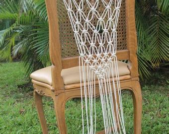 Image result for Macrame Chair Back