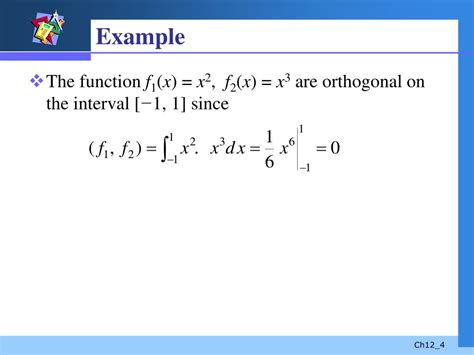 Image result for Orthogonal Functions Examples