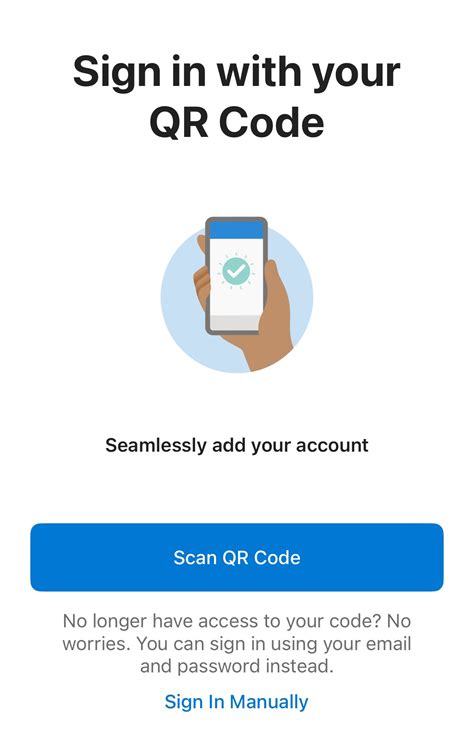 Image result for Outlook iOS Sign in with QR Code