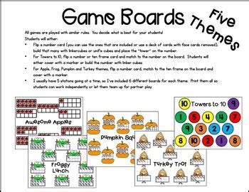 Image result for Ten Frame Math Games
