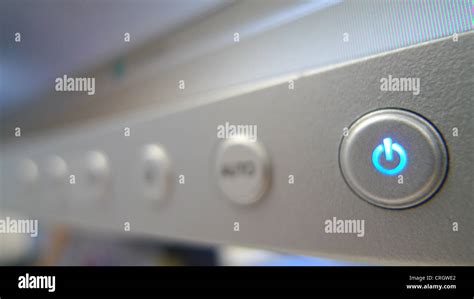 standby-switch of computer monitor Stock Photo: 48929050 - Alamy