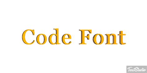 Code Font Font Animated GIF Logo Designs