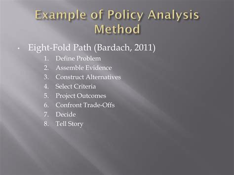 Image result for Process of Policy Analysis
