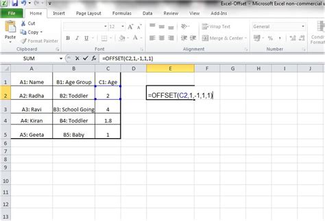 Image result for How to Do Color Offset Excel