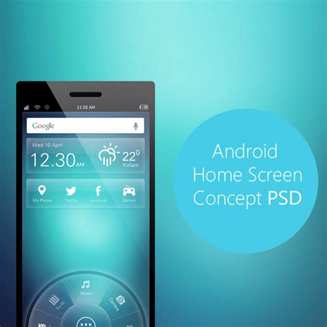 Image result for Generic Android Home Screen