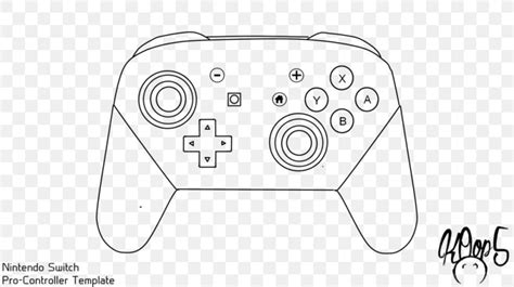 Image result for How to Draw a Nintendo Switch Pro Controller
